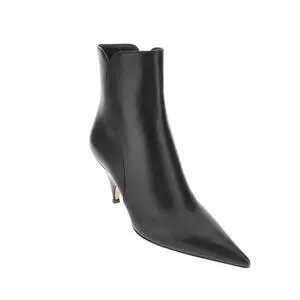 GIANVITO ROSSI Sofia Leather Booties - Black