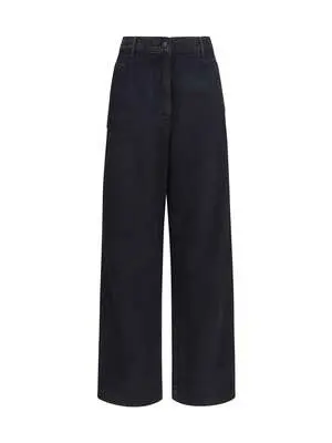 Dries Van Noten Wide-leg Jeans - Black