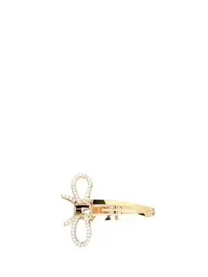 FERRAGAMO Bow Hair Clip - Gold