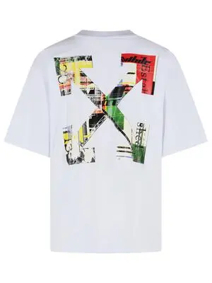 Off-White Industrial Arrow' Cotton T-shirt - White