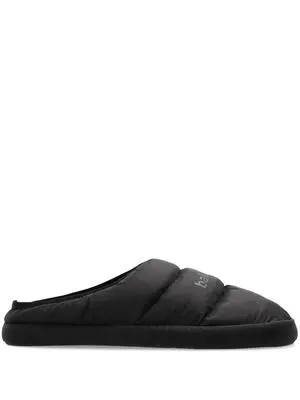 Balenciaga Polyamide And Fleece Alaska Slipper - Black