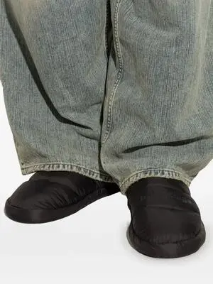 Balenciaga Polyamide And Fleece Alaska Slipper