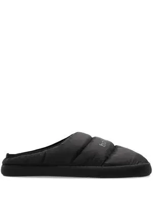 Balenciaga Polyamide And Fleece Alaska Slipper - Black