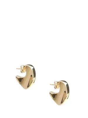 Bottega Veneta Small Disc Earrings