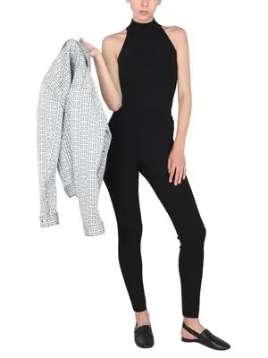 Givenchy Ribbed Knit Cut-out Top