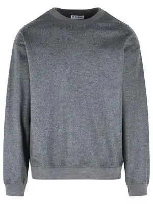 JIL SANDER Wool Sweatshirt - Gray
