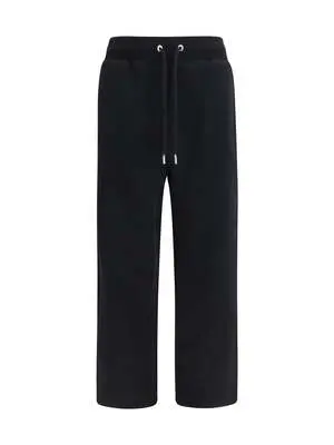 AMI Paris Quota Cotton Sweatpants - Black