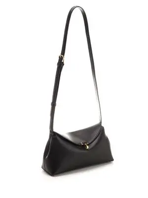 TOTEME T-lock Shoulder Bag - Black