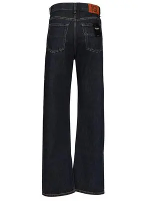 Fendi Long Jeans - Blue