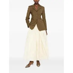 Max Mara Tailored Fitted Blazer - Green