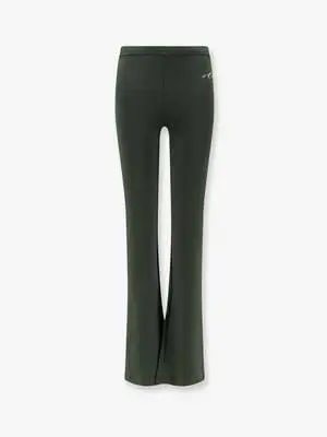 Balenciaga Techwear Flared Technical Fabric Leggings - Multicolor