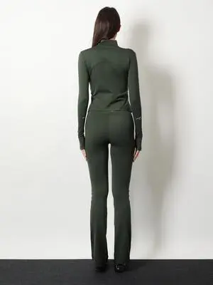 Balenciaga Techwear Flared Technical Fabric Leggings - Multicolor