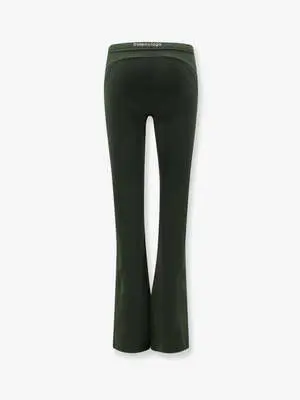 Balenciaga Techwear Flared Technical Fabric Leggings - Multicolor