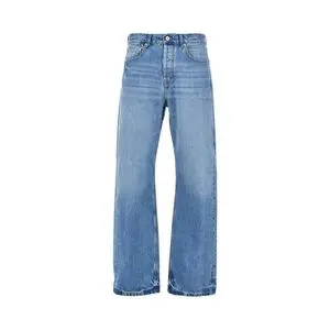 Jacquemus De-nîmes' Straight Denim Pants - Blue