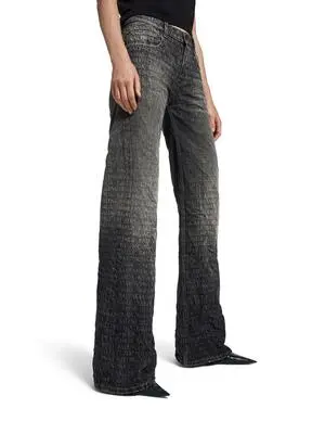 Balenciaga Wide-leg Trousers - Multicolor