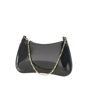 Jacquemus Bisou Chaine Leather Bag - Black