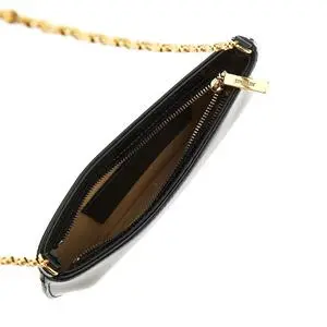 Jacquemus Bisou Chaine Leather Bag - Black