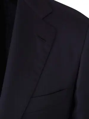 Brioni Wool And Silk Single-breasted Jacket