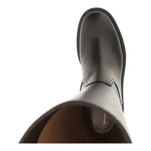 GIANVITO ROSSI Ascott' Leather Boots - Black