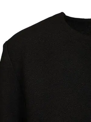 TOTEME Cropped Blouse - Black