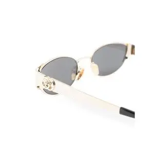 Gucci Oval Sunglasses - Gold