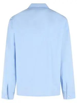 JIL SANDER Light Cotton Shirt - Blue