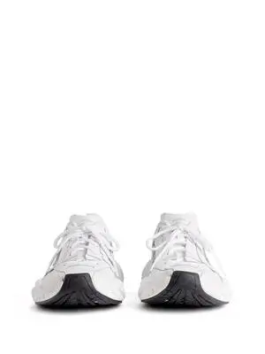 Balenciaga Monday Cowskin And Polyester Sneakers