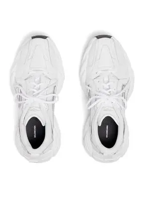 Balenciaga Monday Cowskin And Polyester Sneakers