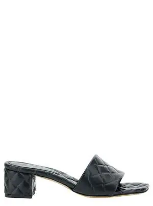 Bottega Veneta Intreccio Motif Mules - Multicolor