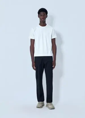 Moncler Set Of Three Logo Motif T-shirts - Gray