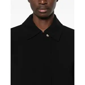 Max Mara Oversized Jacket - Black