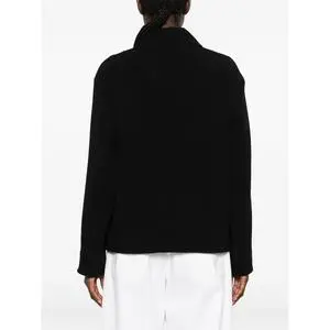 Max Mara Oversized Jacket - Black