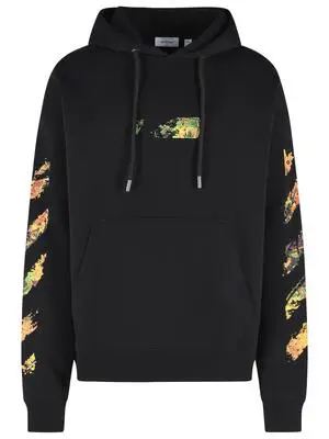 Off-White Spices Arrow' Cotton Sweatshirt - Black
