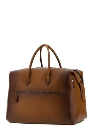 Santoni Leather Travel Bag