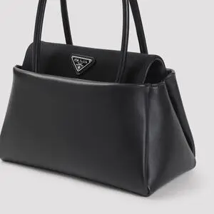 Prada Leather Handbag - Black