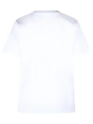 GANNI Cotton Cherry Print T-shirt - White