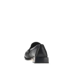 ROGER VIVIER Crystal-embellished Leather Loafers - Black