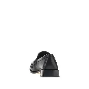 ROGER VIVIER Crystal-embellished Leather Loafers