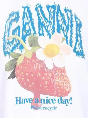 GANNI T-shirt With Print