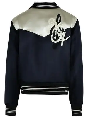 Amiri Music' Polyester Blend Bomber Jacket