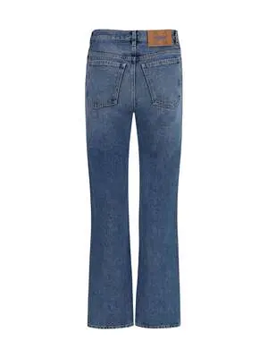 Off-White Venus Straight-leg Jeans - Blue