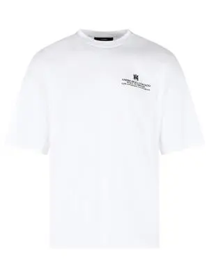 Amiri Built On Dreams' Cotton T-shirt - White