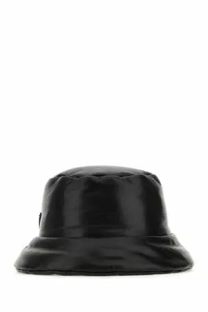 Prada Nappa Leather Padded Hat