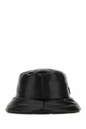 Prada Nappa Leather Padded Hat