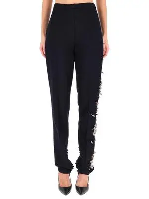 Dries Van Noten Embellished Wool Trousers