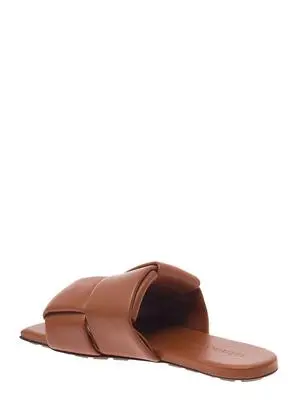 Bottega Veneta Flat Mules - Brown