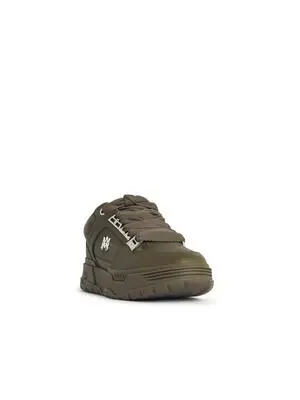 Amiri Metallic Ma-1' Thyme Leather Sneakers
