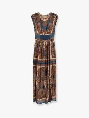 Zimmermann Mahon Silk Long Dress - Multicolor