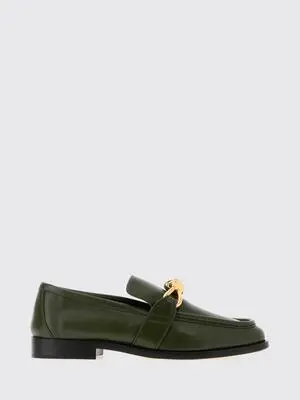 Bottega Veneta Astaire Calfskin Penny Loafers - Green