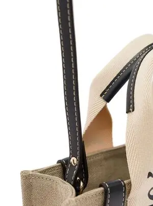 Chloé Woody Tote Bag - Cream
